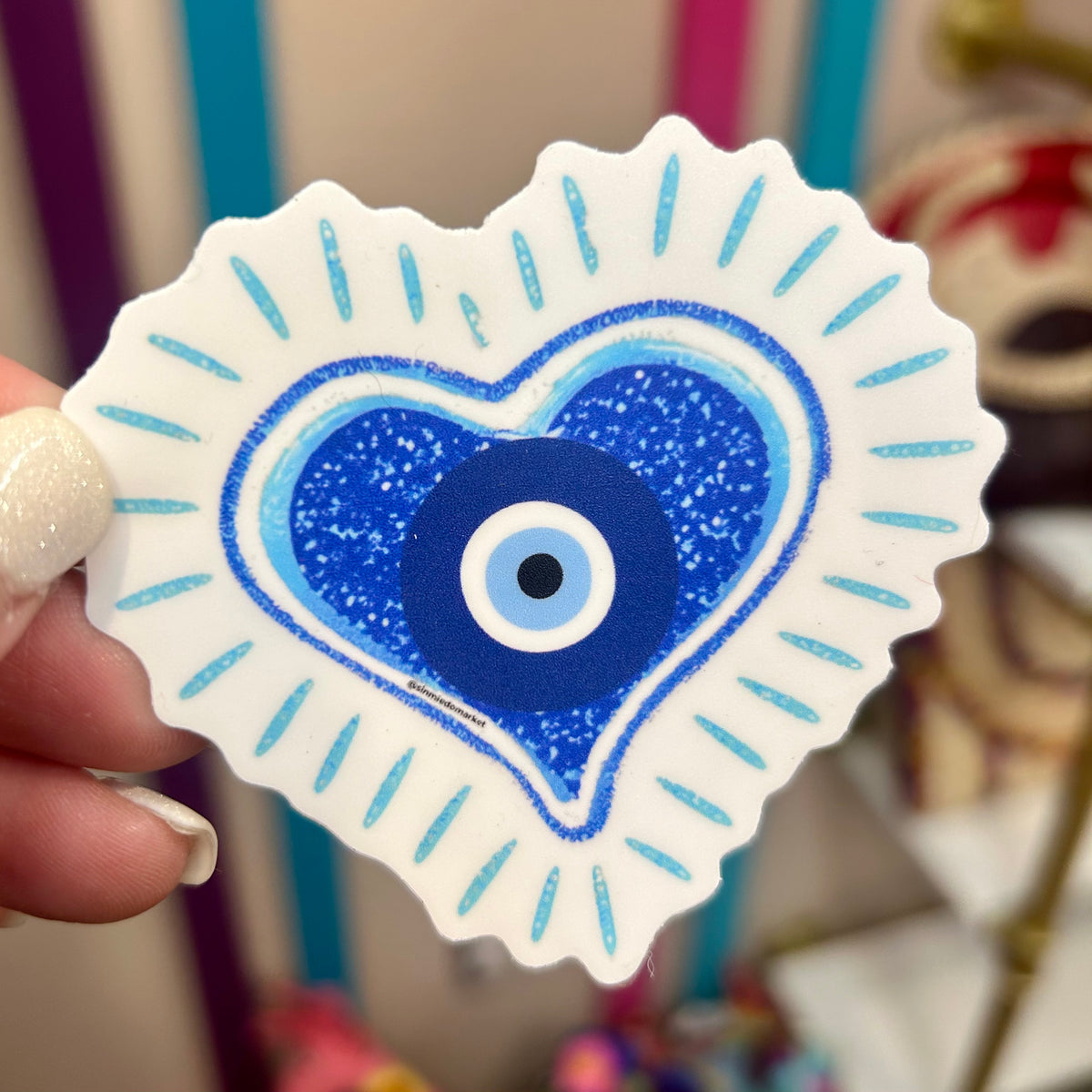 OJO SPARKLE STICKER – Sin Miedo Market